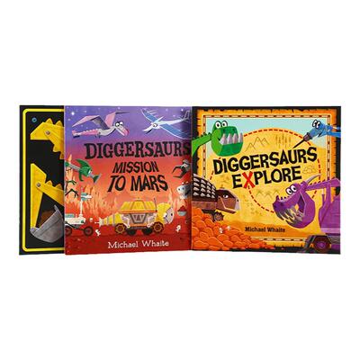 凯迪克图书Diggersaurs恐龙工程