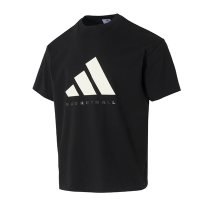 阿迪达斯男装2025冬季新款篮球运动服半袖休闲圆领短袖T恤KB7560