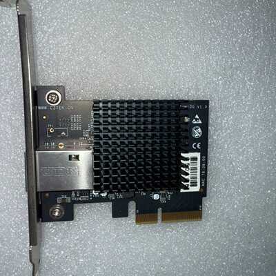 溢价-乐扩PCIe4.0x1万兆网卡电口台式机网卡10G/5G/2