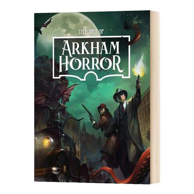 诡镇奇谈 游戏艺术设定集 英文原版 The Art of Arkham Horror Asmodee  全英文版 Game created 进口英语书籍