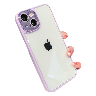 自带镜头膜苹果14手机壳新款iphone13pro透明硅胶14promax高级感ip12全包防摔11por套max网红潮pm女小众适用
