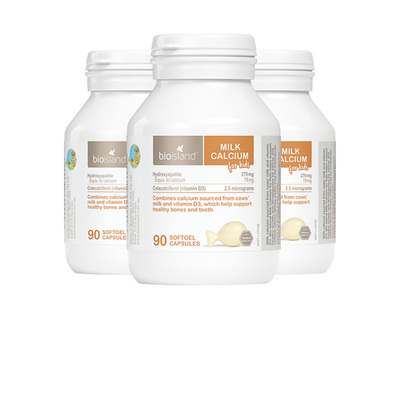 bioisland牛奶进口液体乳钙