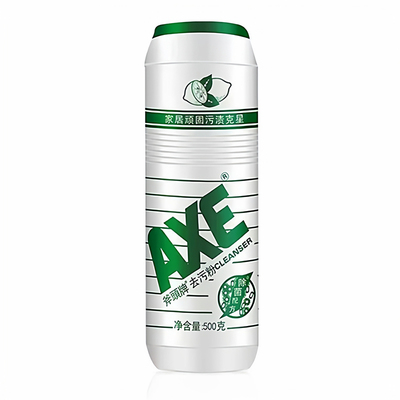 正品AXE斧头牌去污粉500g强力去污除垢厨房瓷砖不锈钢多用途清洁