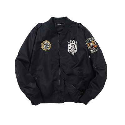 核爆炸ma1飞行夹克机车拉链外套