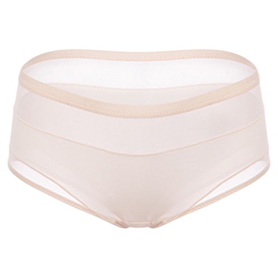 「LA」隐形*蜜桃臀丝滑舒适冰丝纯欲风无痕网纱薄款提臀三角内裤