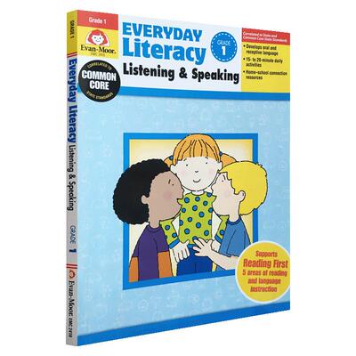 Evan-Moor Everyday Literacy Listening And Speaking Grade 1 TE 小学者的每日课堂系列 聆听与表达 一年级 完整版