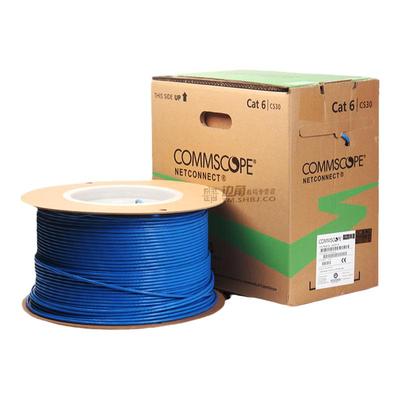 康普安普六类非屏蔽网线无氧铜芯