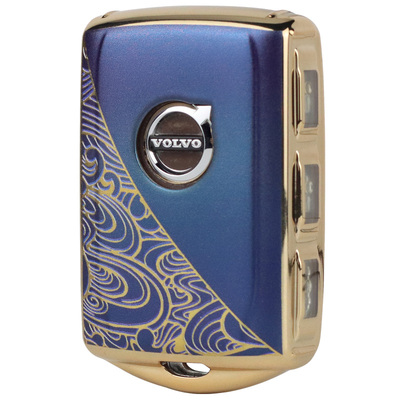 沃尔沃钥匙套轻奢国潮祥云TPU