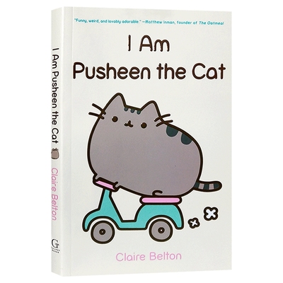 我是胖吉猫 英文原版 I Am Pusheen the Cat 喵呜 来摸 经典小说读物 英文版英语漫画绘本 Claire Belton 进口原版课外阅读书籍