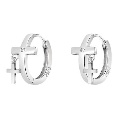 LNIEER925纯银耳圈男女通用耳环