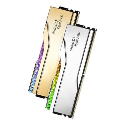 芝奇皇家戟DDR5灯条6000c28c26适配AMD主机EXPO内存条16/24G套装