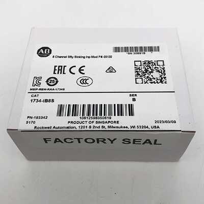 议价1734-IB8S输入模块罗克韦尔Allen-Bradley全新现货1734IB8S