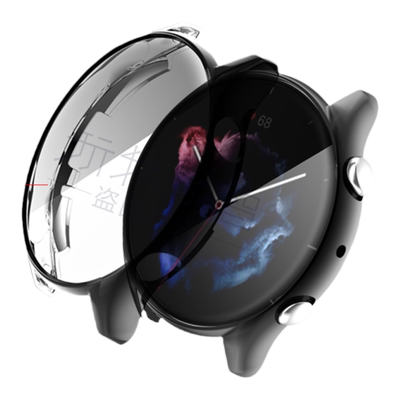 适用华米GTR3/3Pro手表电镀保护套amazfit gtr3pro智能watch表壳精准贴合壳膜一体防摔防刮高清膜全屏圆形