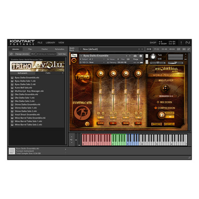 日本太鼓世界节奏打击乐loops