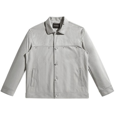 【断码钜惠】太平鸟男装夹克春立领潮牌男士外套 B1BCE1212