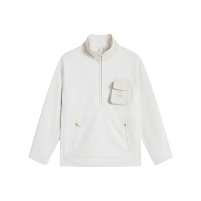 儿童抓绒卫衣外套双面摇粒绒