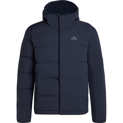 Adidas/阿迪达斯正品冬季男士拉链连帽保暖户外运动羽绒服KE5407