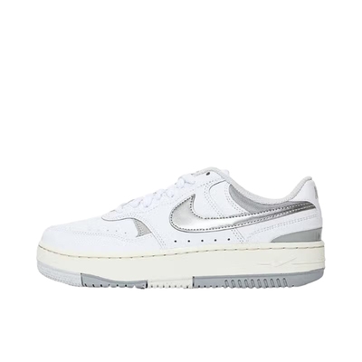 Nike耐克女鞋夏季新款GAMMA FORCE 银白 厚底低帮板鞋HQ1674-100