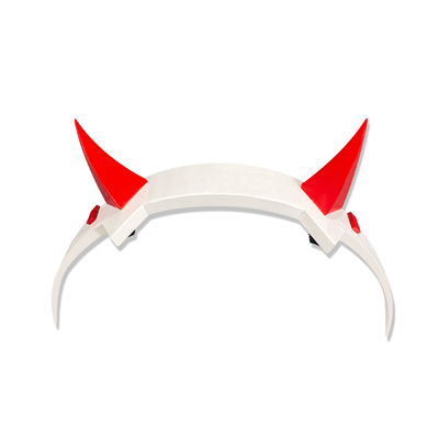 darling in thefranxx国家队女主02cos道具头饰角婚纱武器016战斗