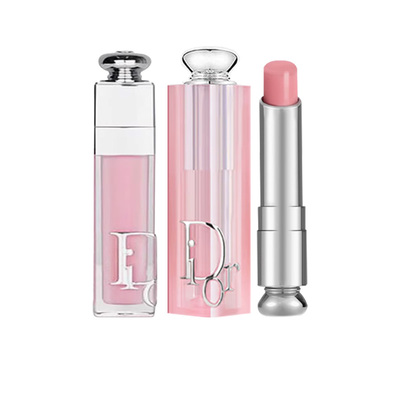 【自营】Dior/迪奥克丽丝汀迪奥魅惑润唇膏/魅惑丰唇蜜 001号粉色
