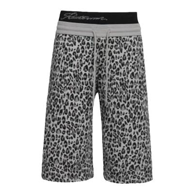 routeroom豹纹双腰头五分裤