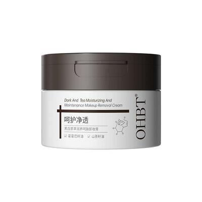 【阿里健康自营】0HBT黑白茶萃润养呵肤卸妆膏100g/盒