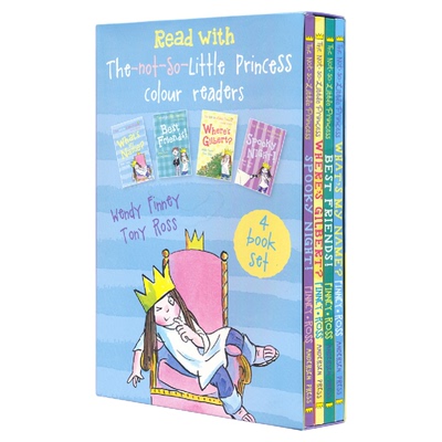 The-not-So-Little Princess Colour Readers 小公主全彩桥梁书4册 儿童英语桥梁书读物 青少年进口阅读书籍 英文原版图书