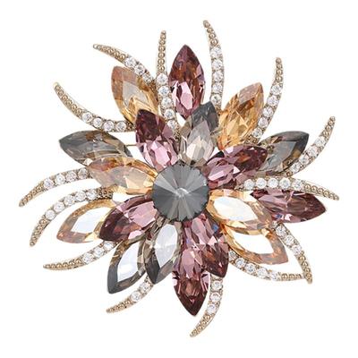 【紫罗兰正品特卖】雅姿花胸针