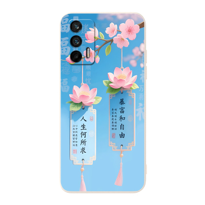 彬彧适用于realmegtneo闪速版手机壳真我gt软胶RMX3350新款q3pro防摔gtneo时尚真我gtneo闪速版保护套rmx3350