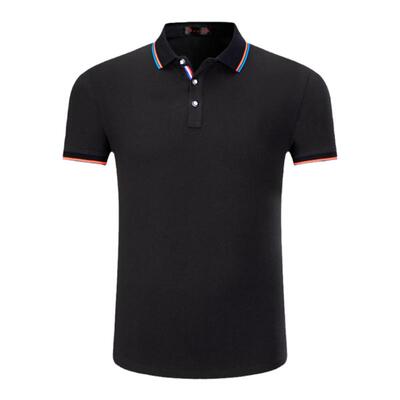 刺绣印花短袖polo衫定制工作服