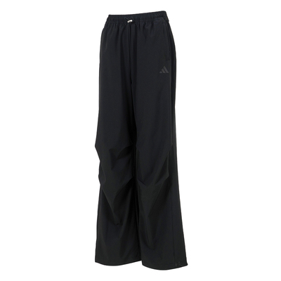 阿迪达斯女裤2025新款春秋款运动休闲宽松柔软直筒速干长裤KC0091