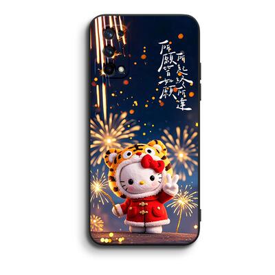 秋昊适用于opporealmeX7防摔保护套手机壳realmeq2pro高颜值rmx2173动漫彩绘realmex7可爱超萌oppo卡哇伊rmx2