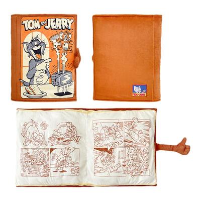 猫和老鼠正版周边枕头TomJerry经典漫画书抱枕立体靠垫情人节礼物
