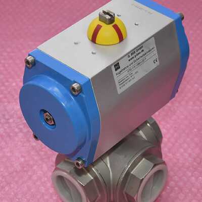 G.BEE GmbH pneumatisch gesteuerter Kugelhahn / AKP630EL.GTD