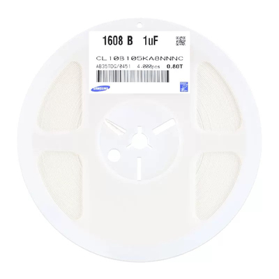 原装 0603贴片电容 25V 1UF ±10% X7R CL10B105KA8NNNC (50只)