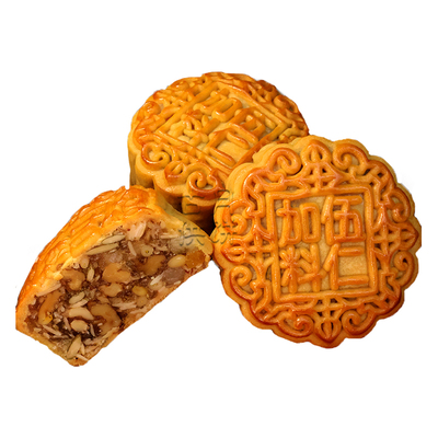 古供广式加料五仁月饼甜月饼