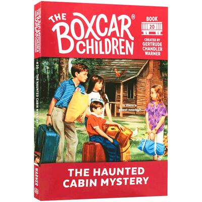 进口英文原版 The Boxcar Children Bookshelf Boxcar#20 The Haunted Cabin Mystery 章节桥梁书 美国经典儿童读物