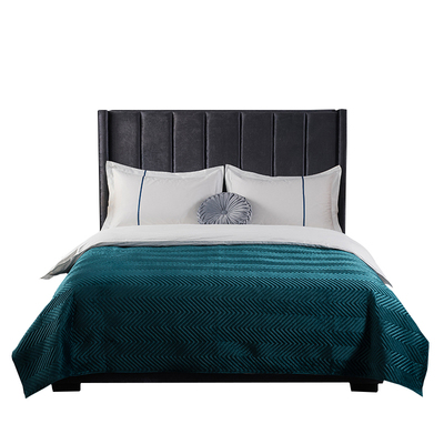 酒店宾馆床盖高档奢华床上用品