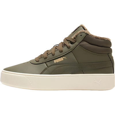 Puma/彪马正品VIKKY STACKED女士经典高帮抓绒厚底板鞋372205-05