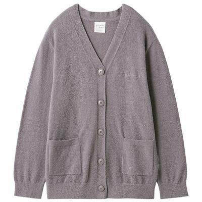 gelato pique26春夏新品女睡衣奶昔半边绒彩色V领开衫PWNT261008