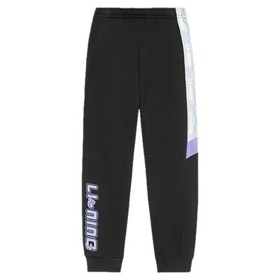 Lining/李宁正品女大童运动生活系列时尚宽松透气束脚卫裤YKLS140