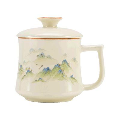 陶瓷办公杯泡茶水杯马克杯