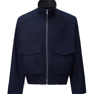 美式复古老钱新贵廓形夹克外套男