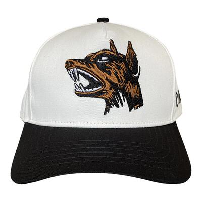 TUFF CROWD Dog 狗头刺绣log fitted hat 男女休闲运动棒球帽子