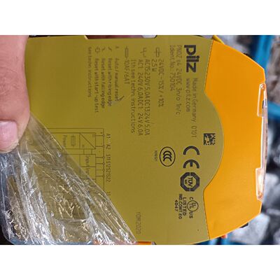 询价-皮尔兹PILZ PNOZ s4安全继电器，型号750104，