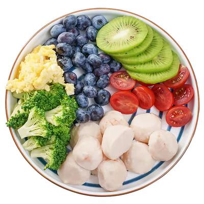 喜盼低脂肪虾丸250g健身食品低脂代餐无油高蛋白轻食虾肉丸子特产
