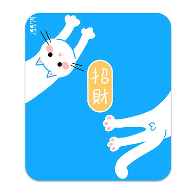 原创插画风猫咪软壳保护套