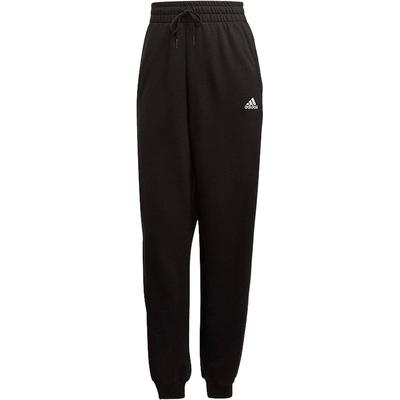 阿迪达斯女士宽松运动针织束脚裤