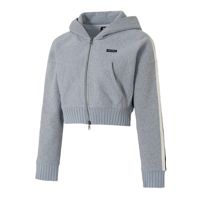 UA安德玛外套女装2025新款运动服潮流时尚加绒连帽夹克潮6005110