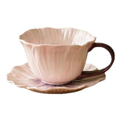 VIANNA花型高颜值陶瓷咖啡杯